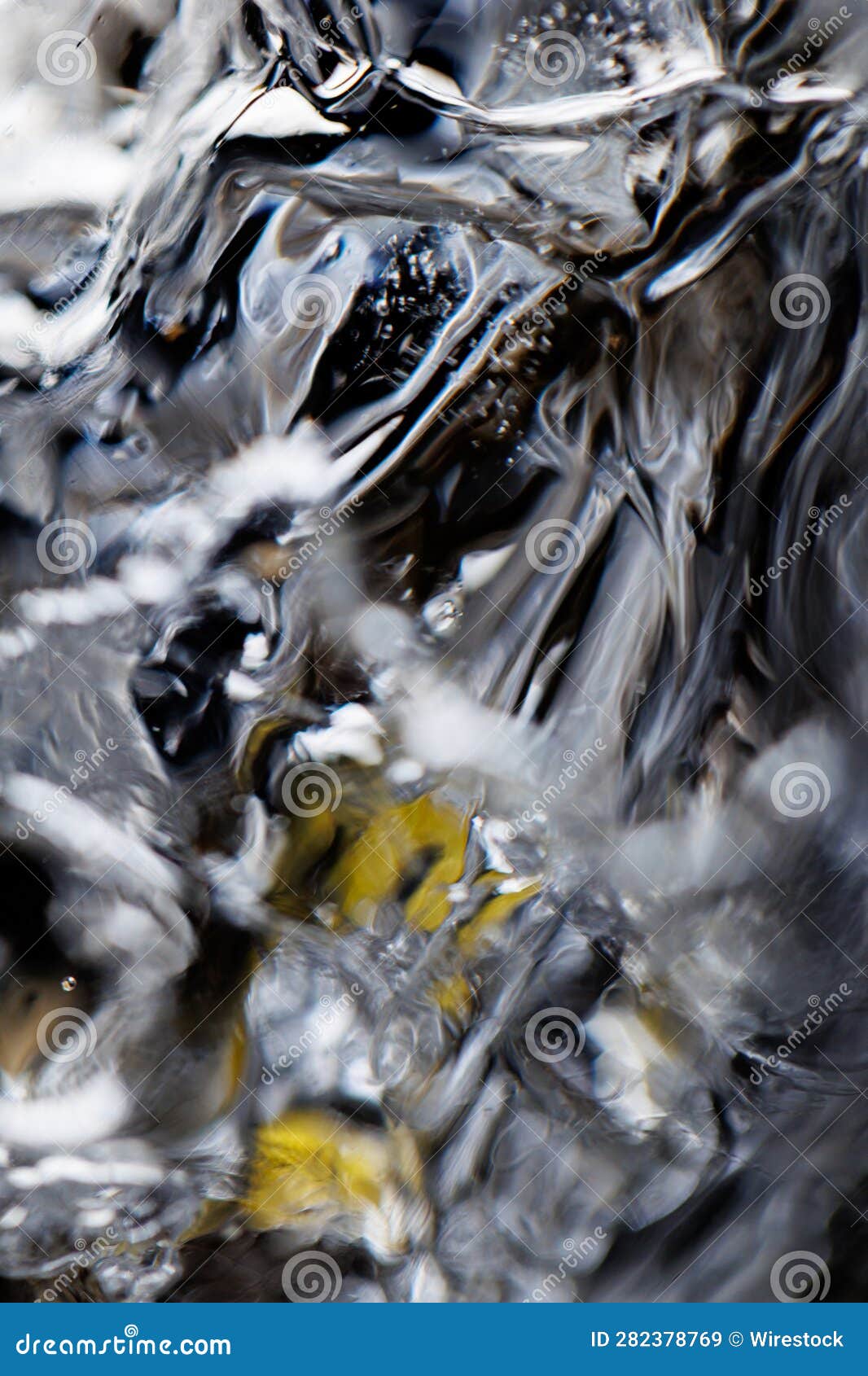 Vertical Shot of Clear Water Splashing Wave Motions Stock Image - Image ...