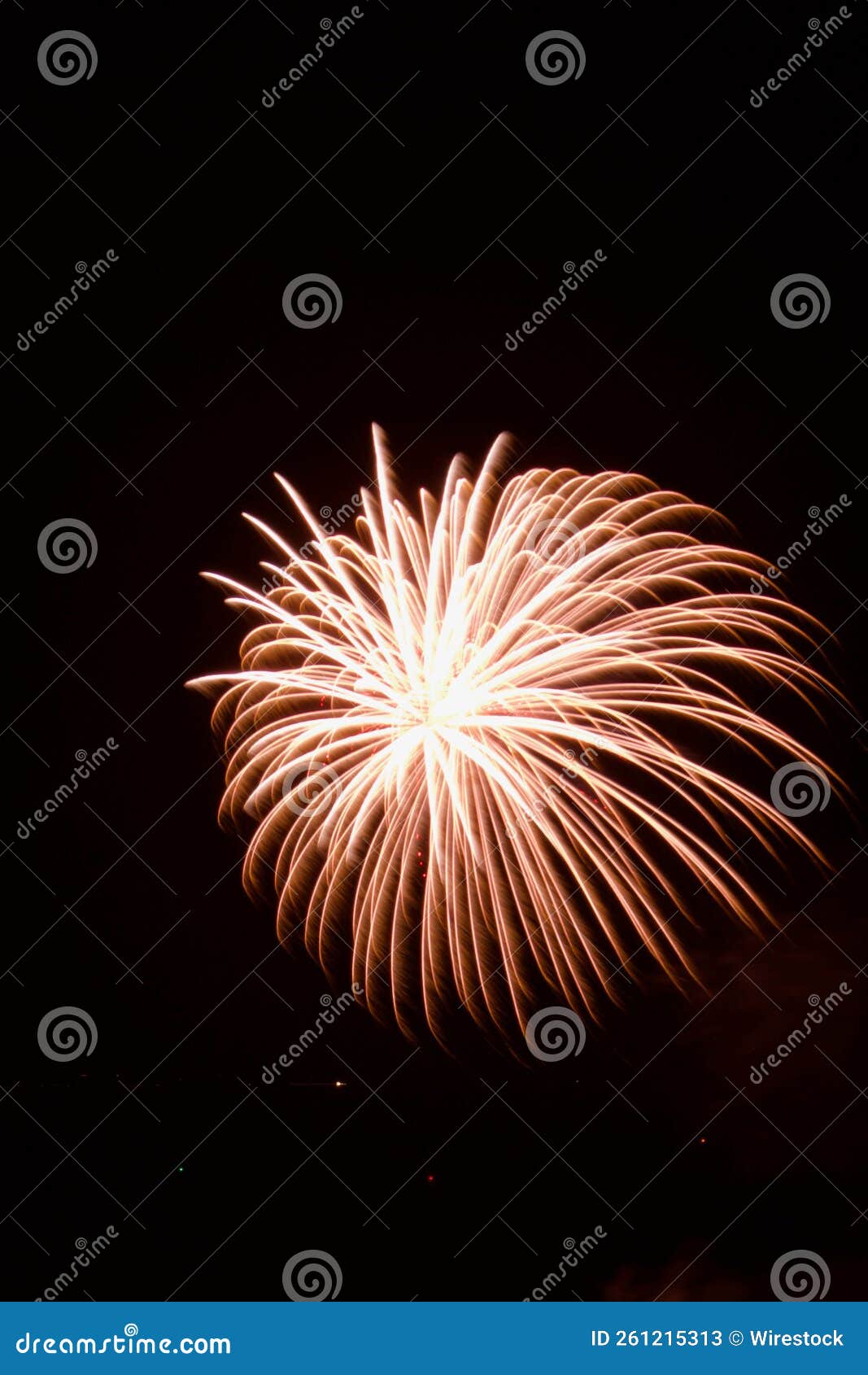 Vertical Shot of Colorful Fireworks Stock Image - Image of holiday ...