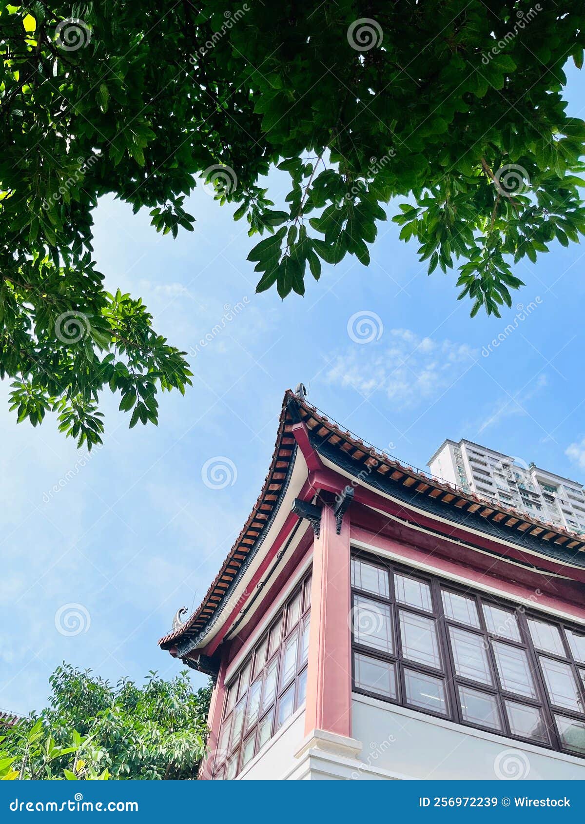 Vertical Shot of a Corner of an Ancient Temple Editorial Stock Image ...