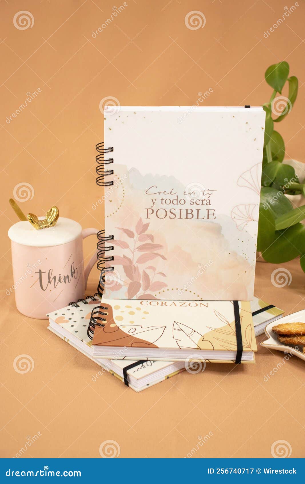 Vertical Shot of a Diary with Believe in Yourself and Everything Will ...