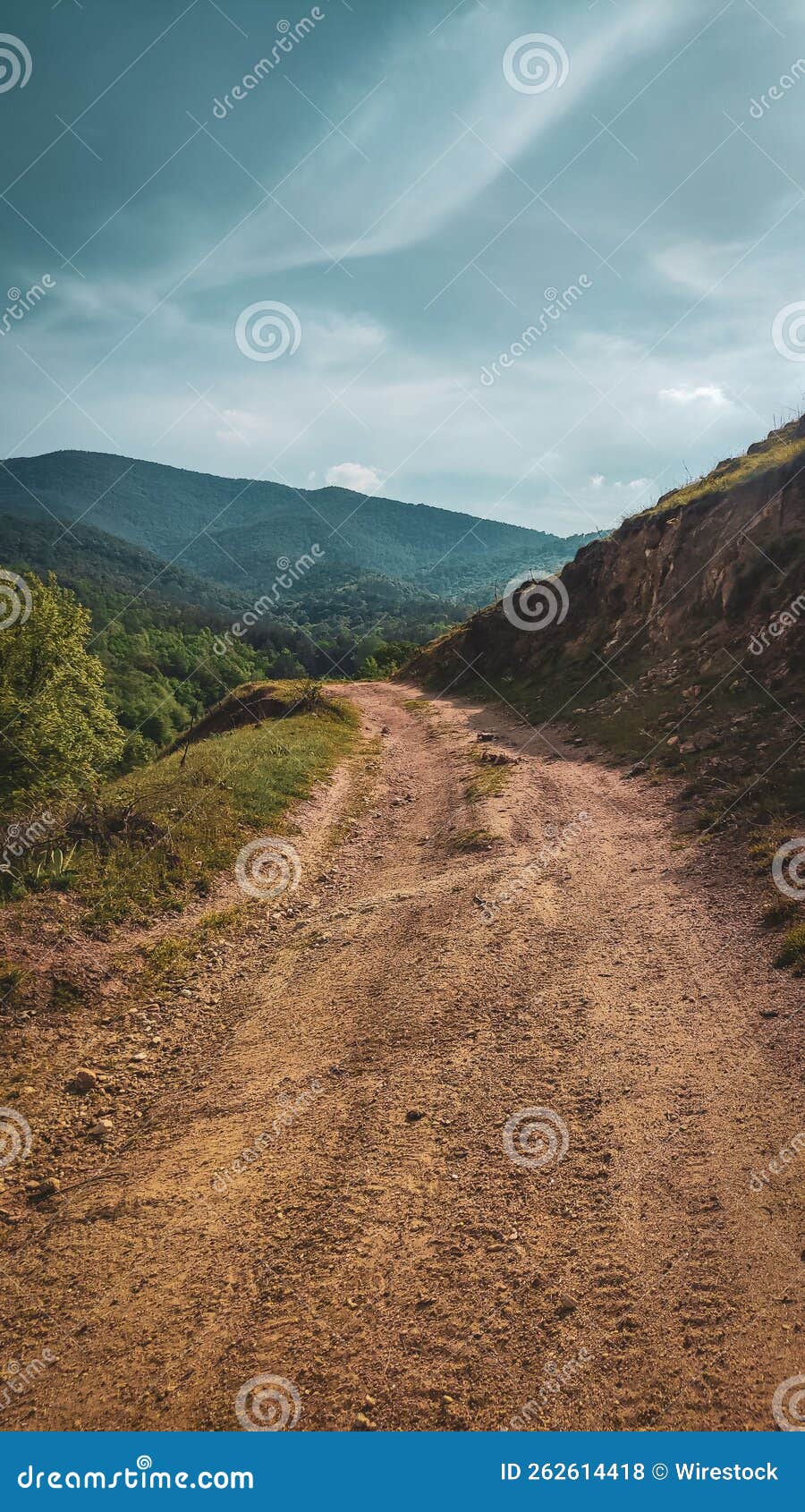 Dirty Pathway In Historical Fort. Dirty Road View Background Stock ...