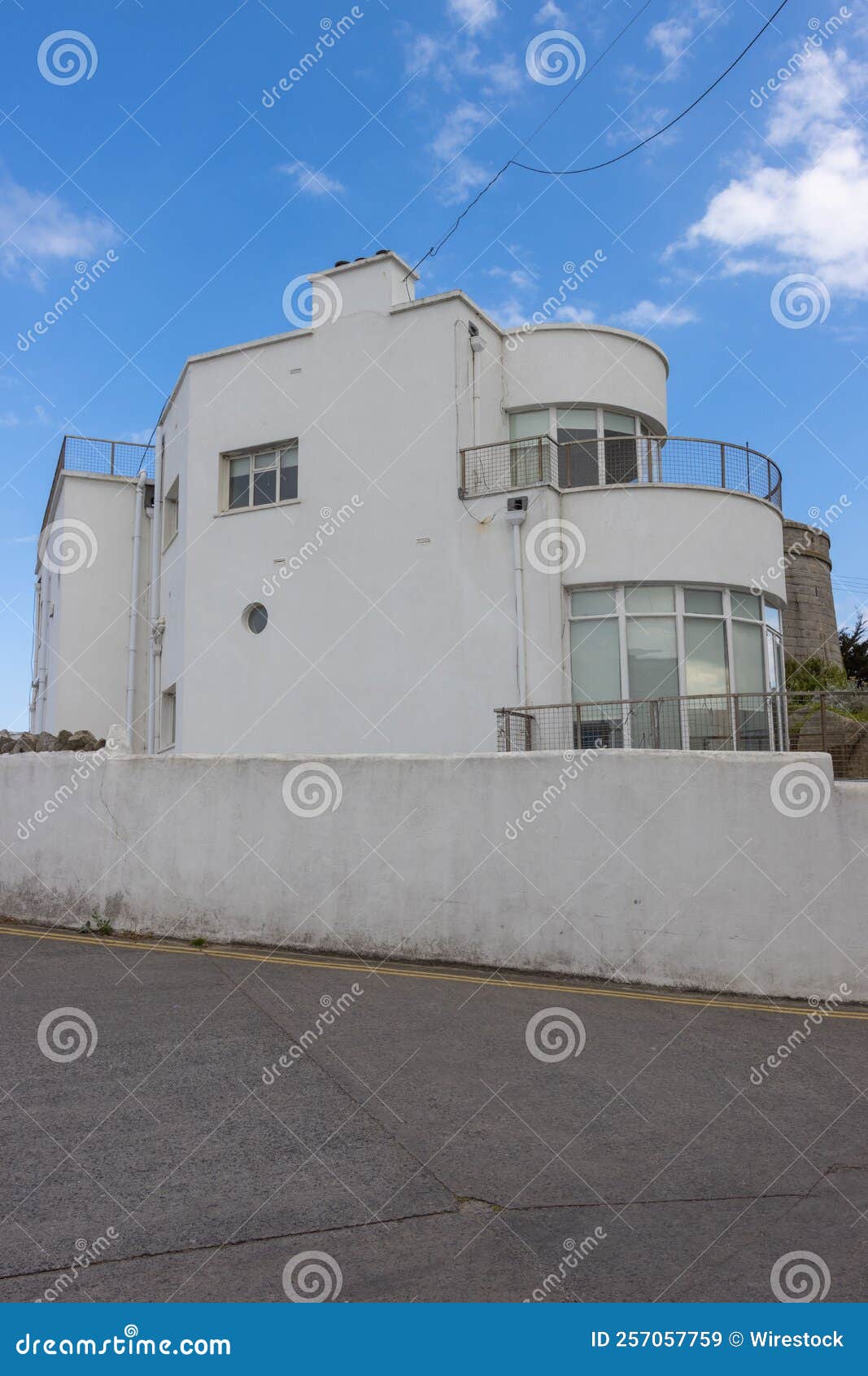 Vertical Shot of the Geragh House Stock Image - Image of white, ireland ...