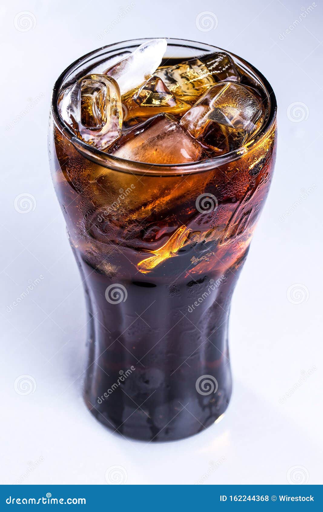 Vertical Shot of a Glass of Ice Cold Coca Cola Editorial Stock Photo ...