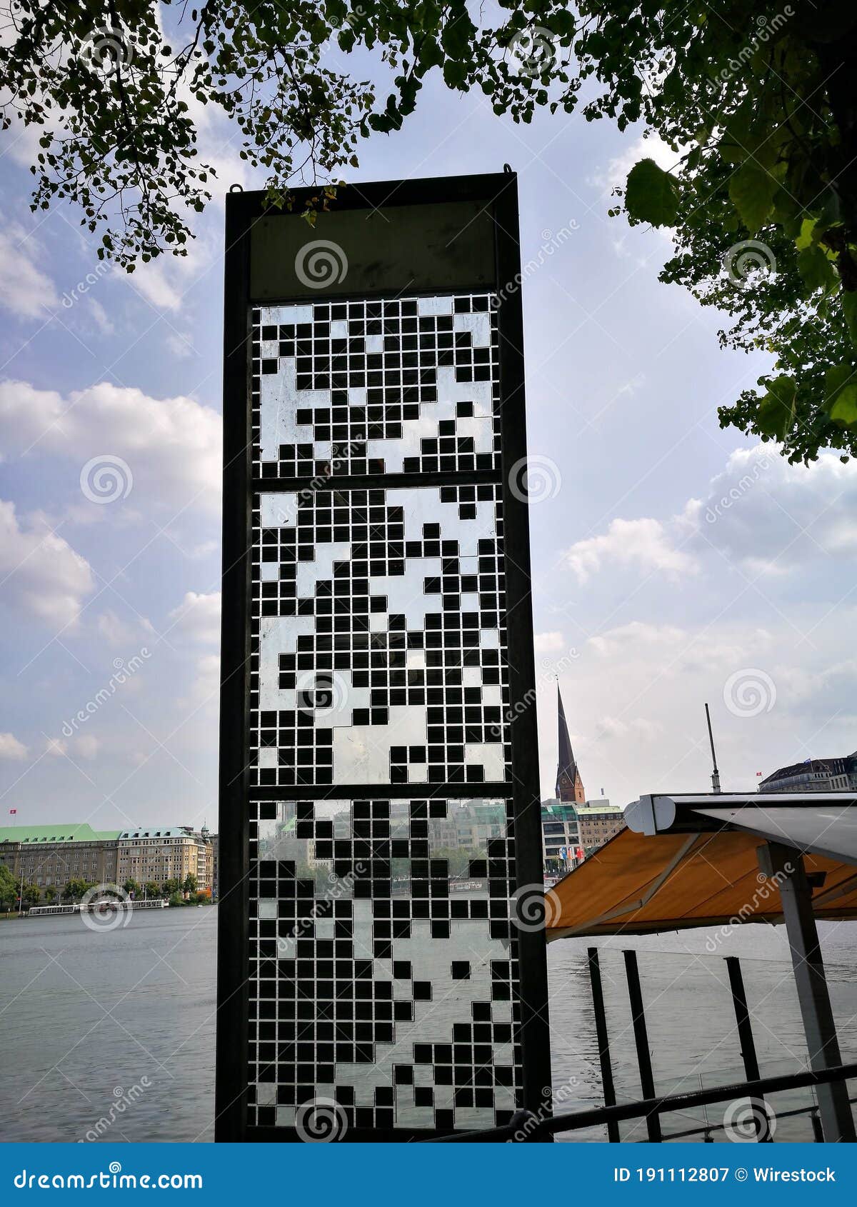 Vertical Shot of a High-rise Building Stock Image - Image of work ...