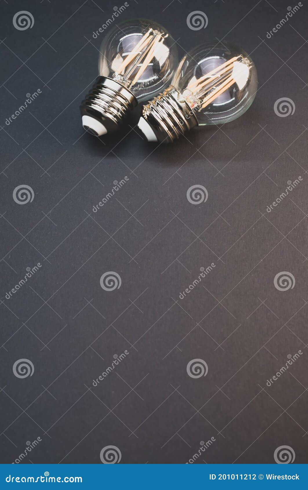 Vertical Shot of Incandescent Light Bulbs Stock Photo - Image of power ...