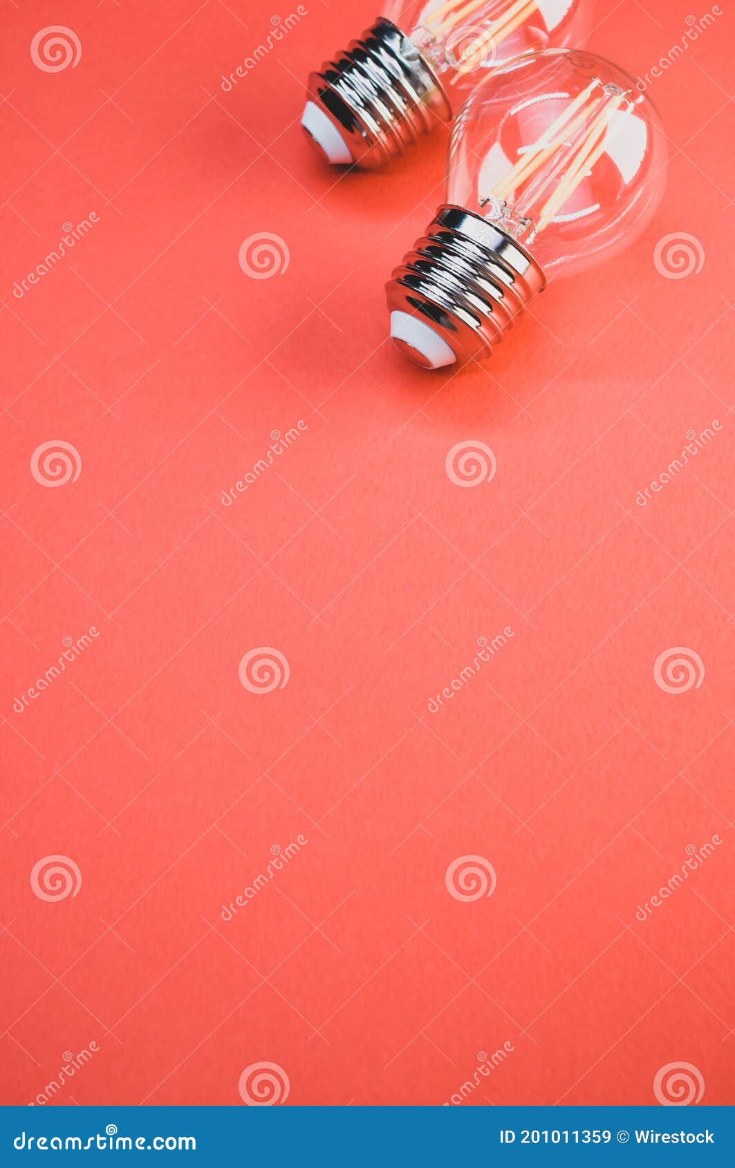 Vertical Shot of Incandescent Light Bulbs Stock Image - Image of ...
