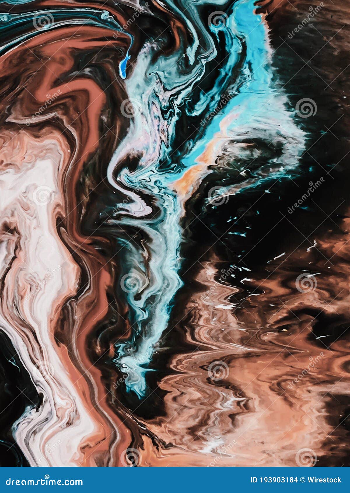 Vertical Shot of Modern Abstract Acrylic Marble Background Stock Photo ...