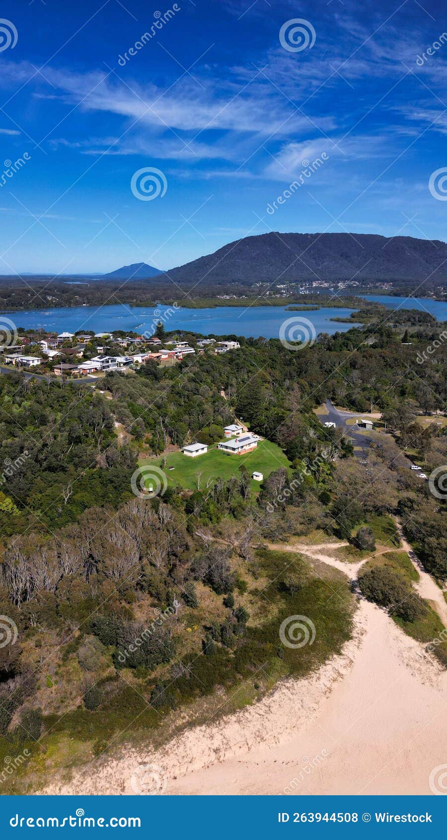 Vertical Shot of North Haven, Australia Stock Photo - Image of natural ...