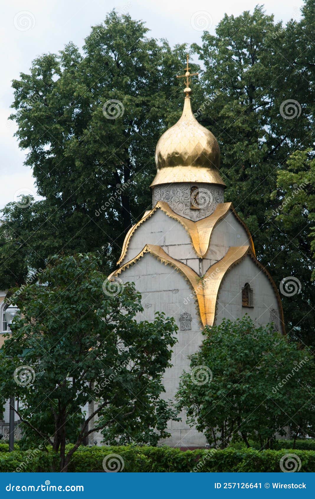 Vertical Shot of the Novodevichy Convent in Moscow Editorial Photo ...