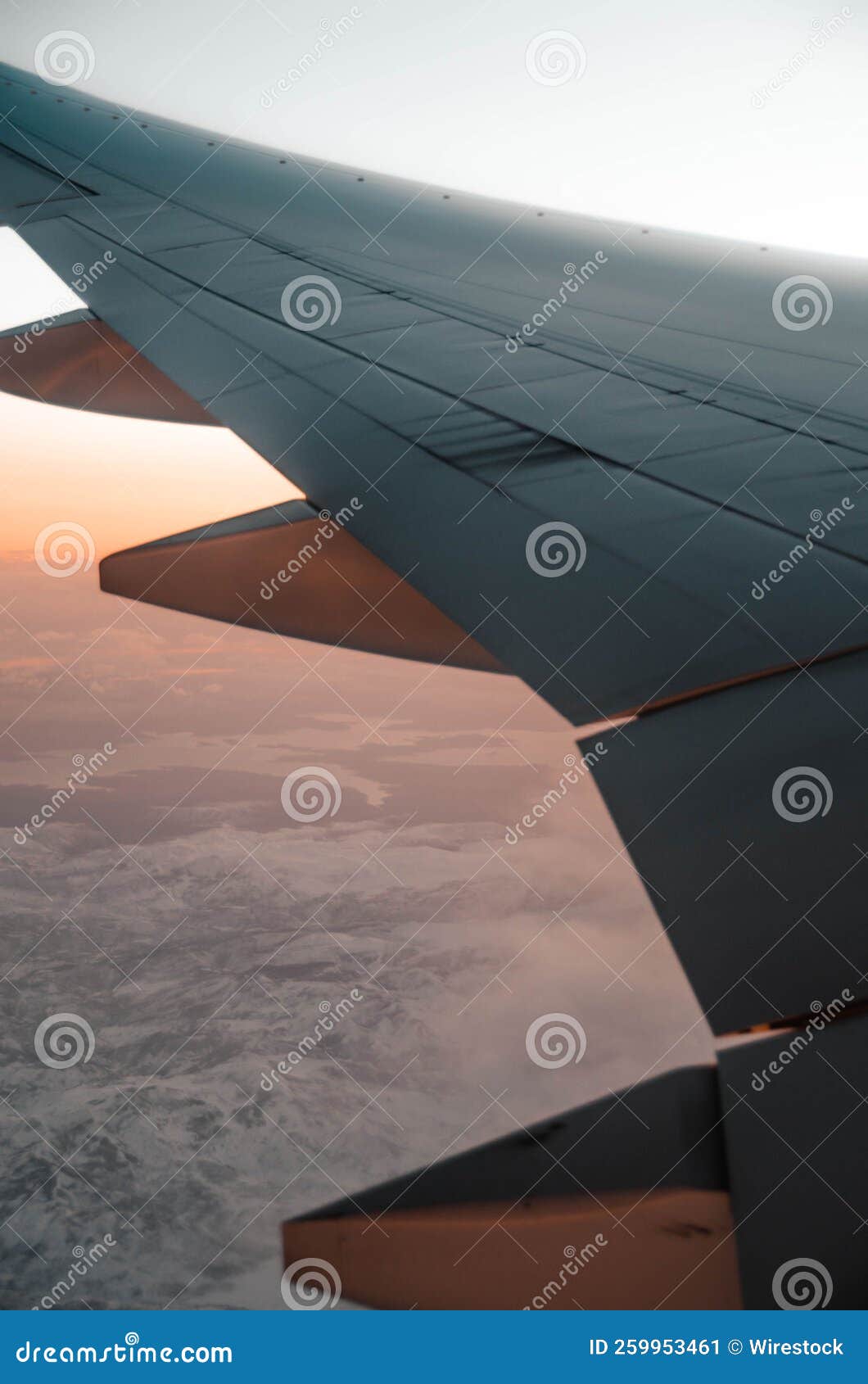 Vertical Shot of a Plane Wind from the Window. Suitable for Wallpaper ...