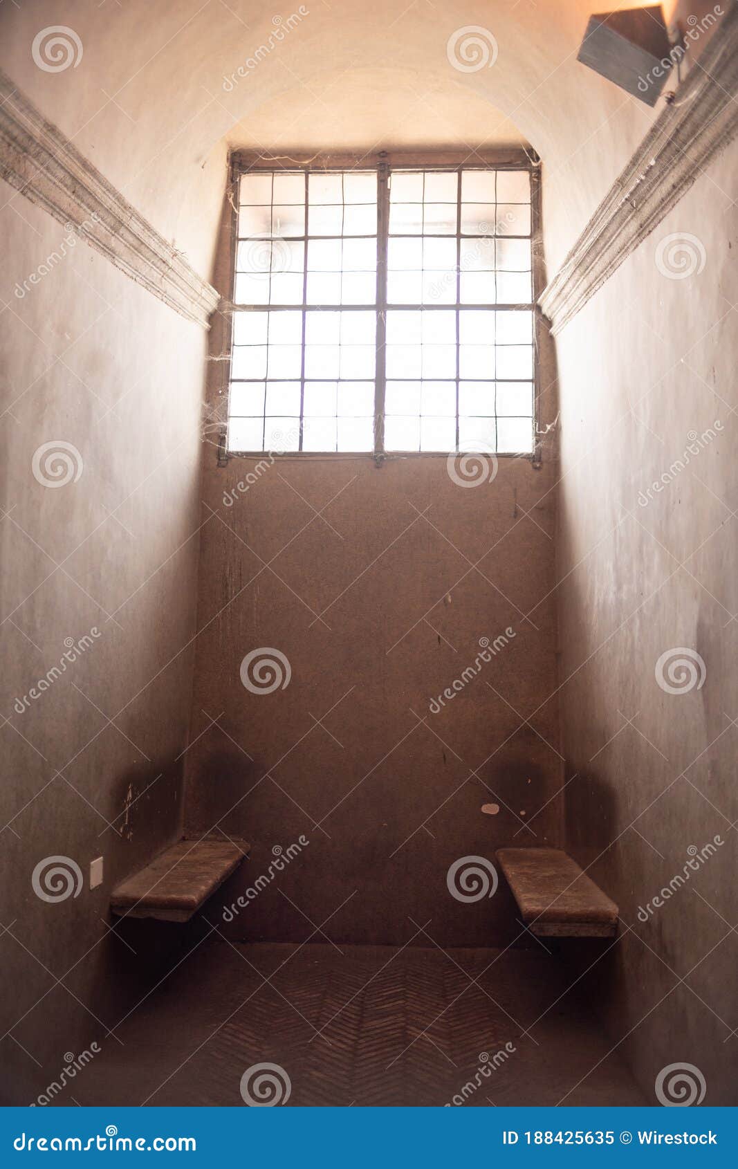 Vertical Shot of a Prison Ward Under the Sunlight Stock Image - Image ...