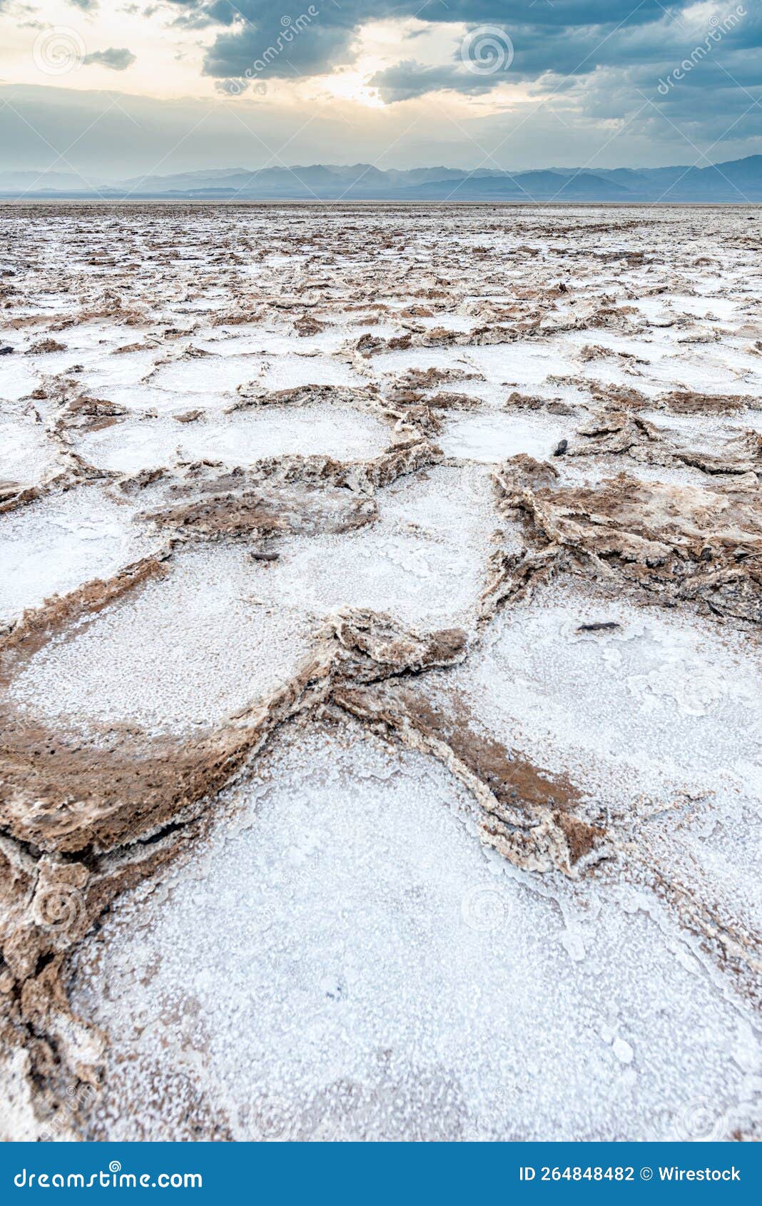 Vertical Shot of Salt Tectonics in Ethiopia Stock Photo - Image of ...
