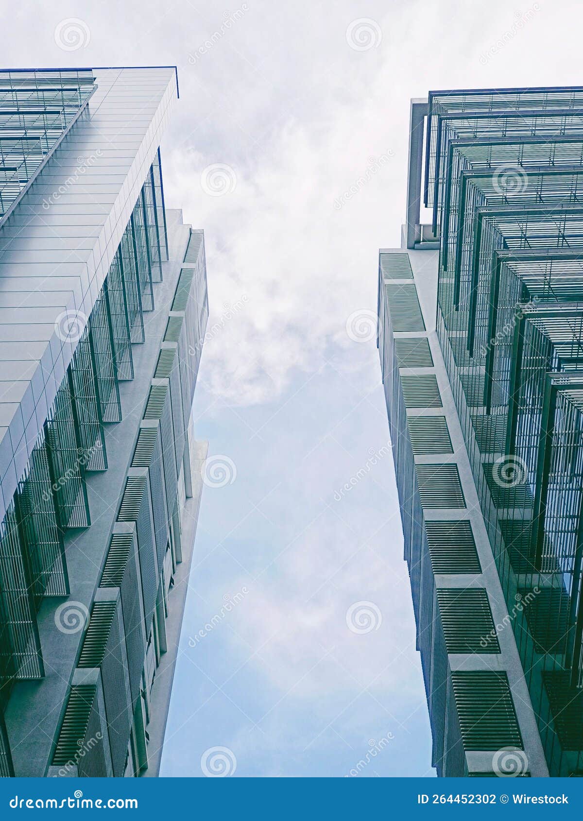Vertical Shot of Skyscrapers Stock Photo - Image of vertical, modern ...
