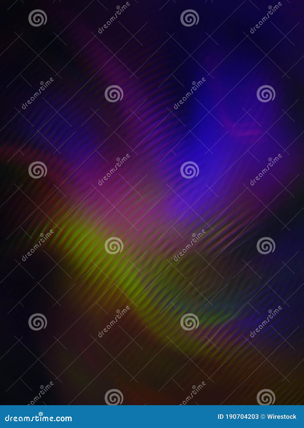 Vertical Shot of Staggered and Refracted Light Layers Vortex Light ...