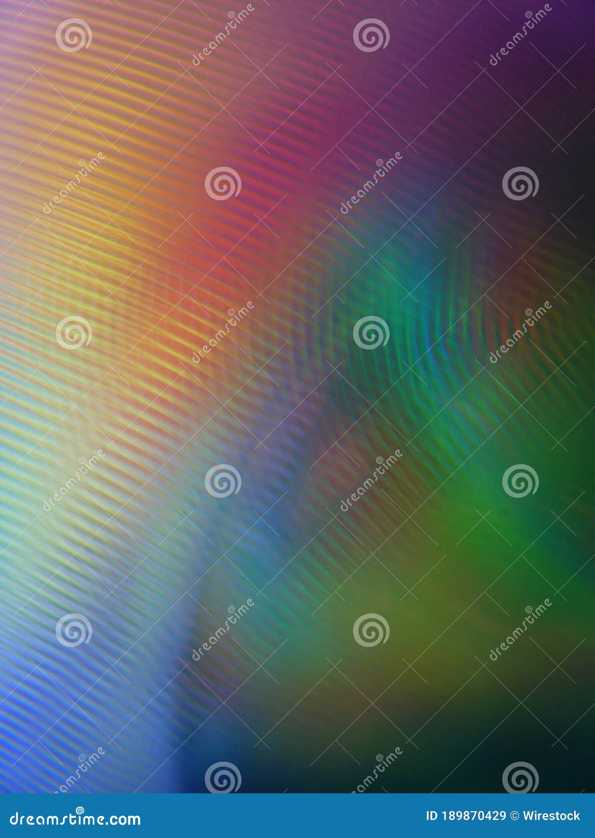 Vertical Shot Of Staggered, Refracted, Real And Unique Light Layers ...