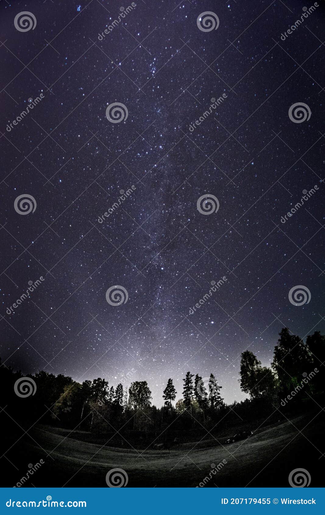 Vertical Shot of a Starry Sky at Night - Perfect for Wallpaper Stock ...