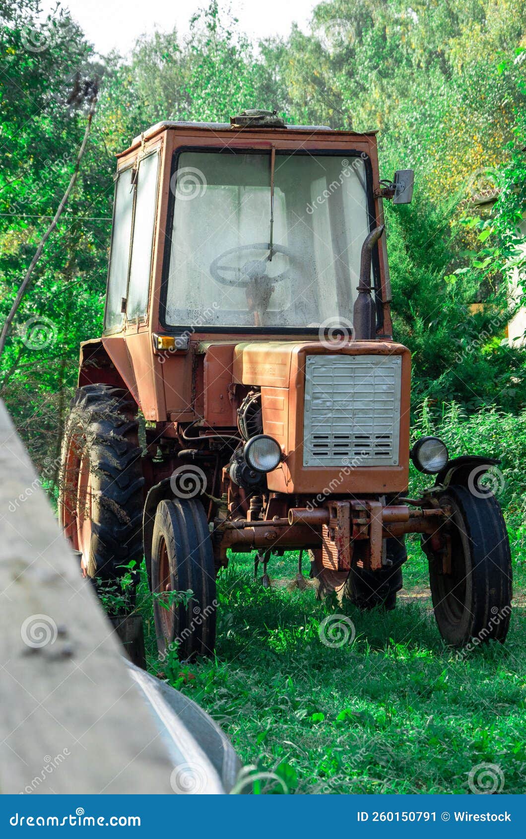 Vertical Shot of the Tractor Stock Image - Image of farming, vertical ...