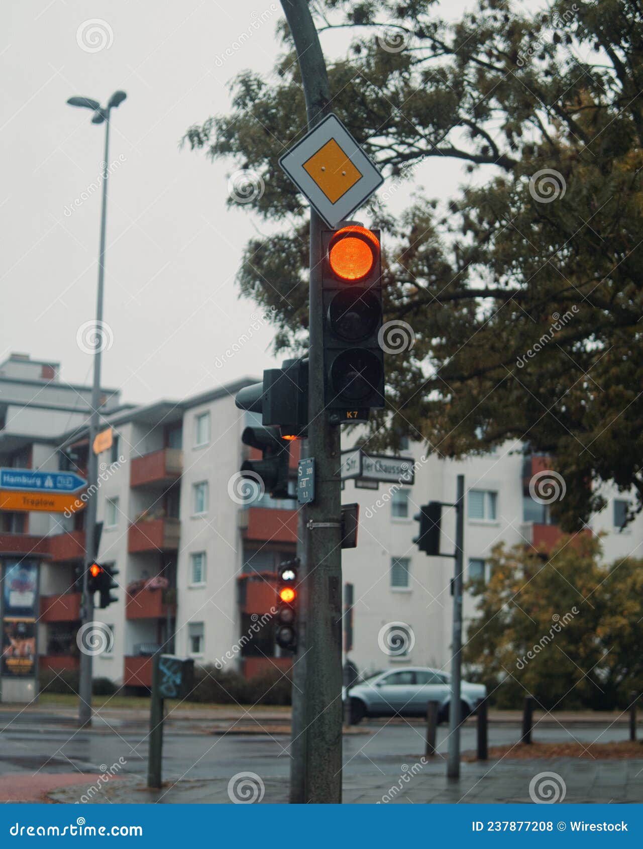 Vertical Shot of the Traffic Light. Editorial Stock Photo - Image of ...