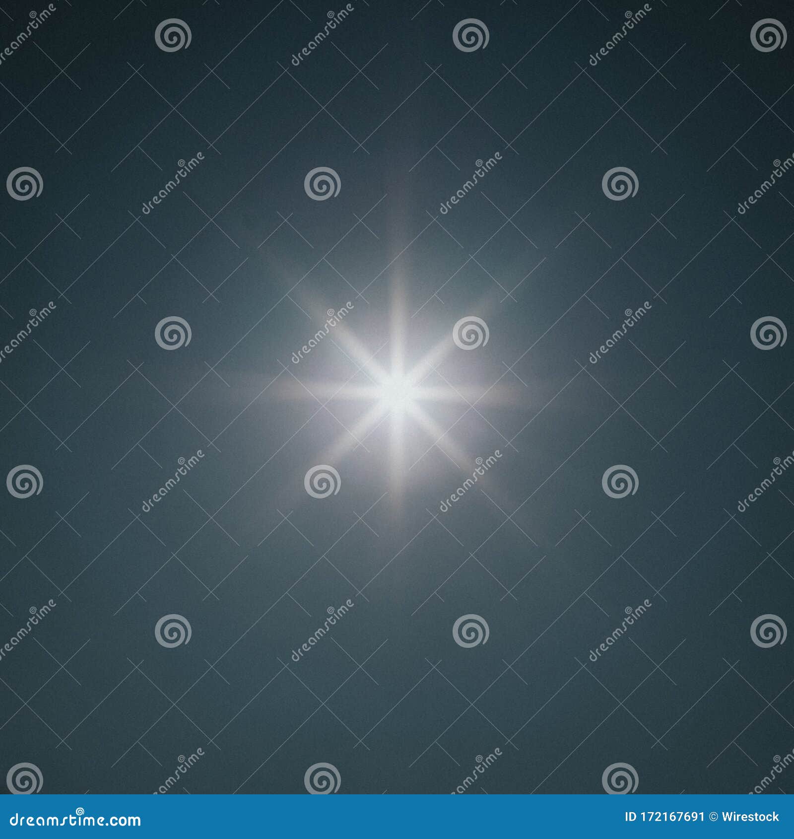 White Lens Flares Overlay On Black Background. Spherical Optical Light ...