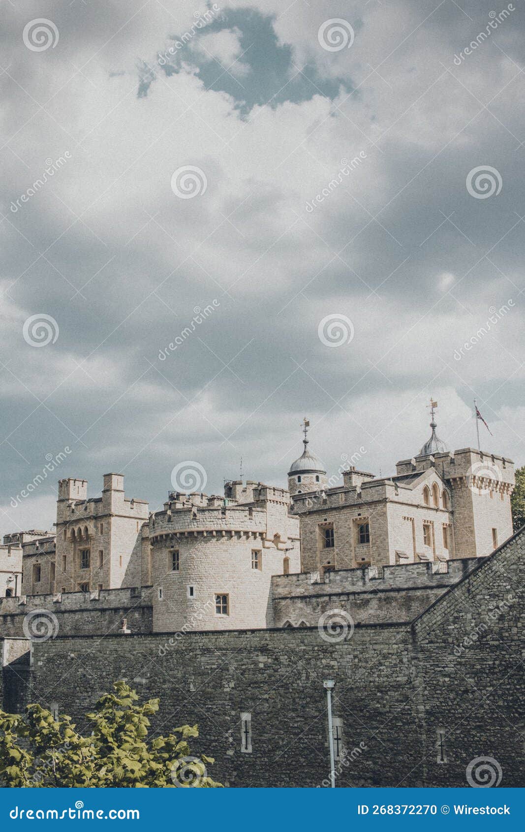 Vertical Shot of Windsor Castle in London, UK Editorial Image - Image ...