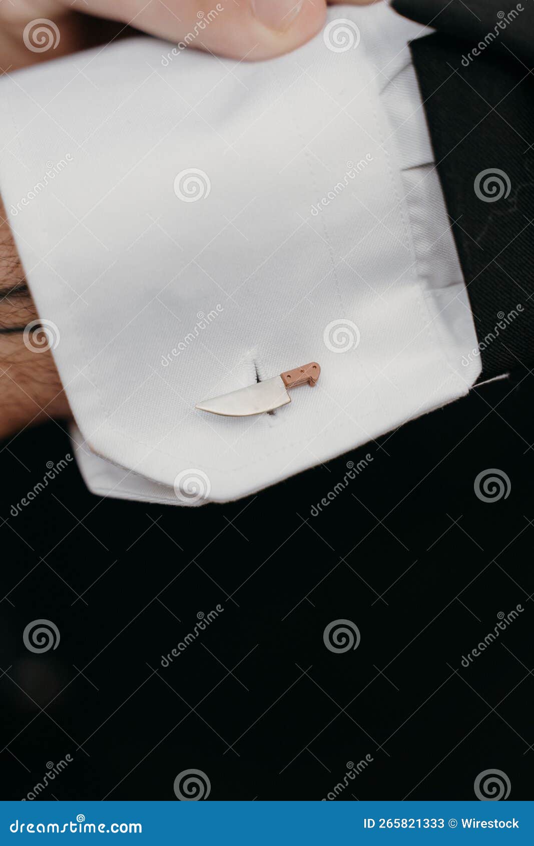 Vertical Shot of a Young Man Pushing His Button Stock Image - Image of ...