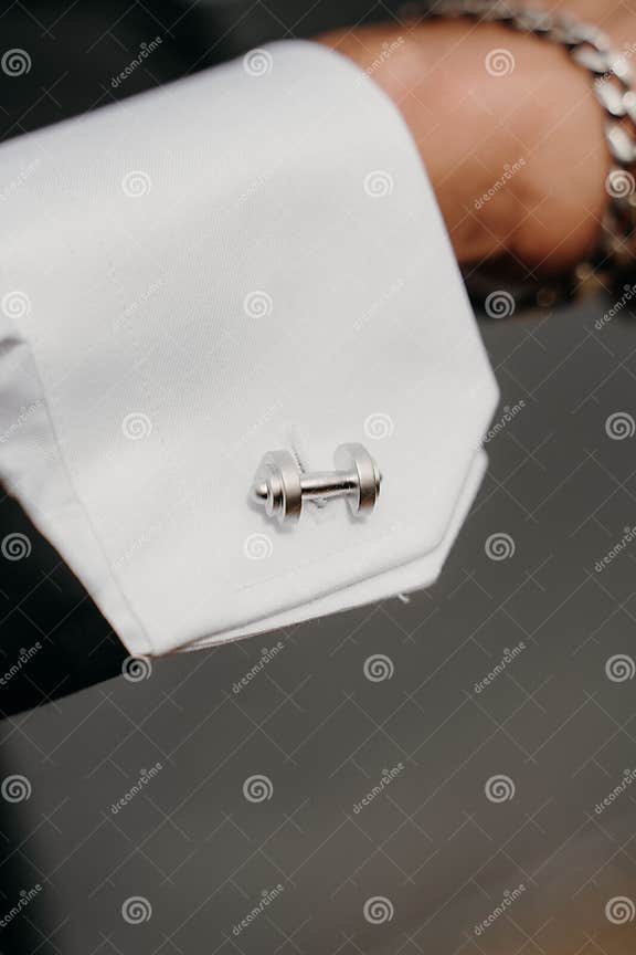 Vertical Shot of a Young Man Pushing His Button Stock Photo - Image of ...