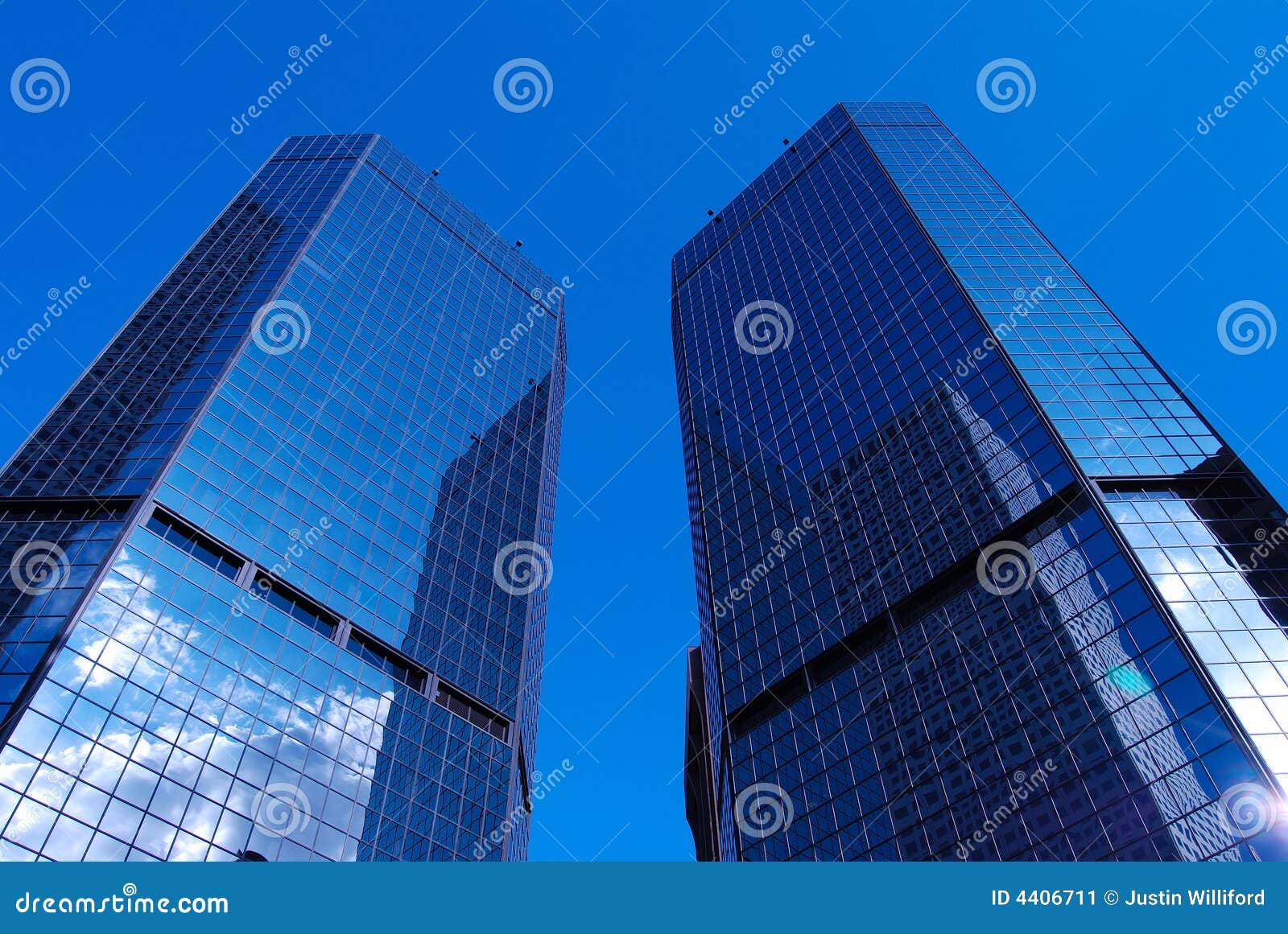 Vertical skyscrapers stock image. Image of industry, buildings - 4406711