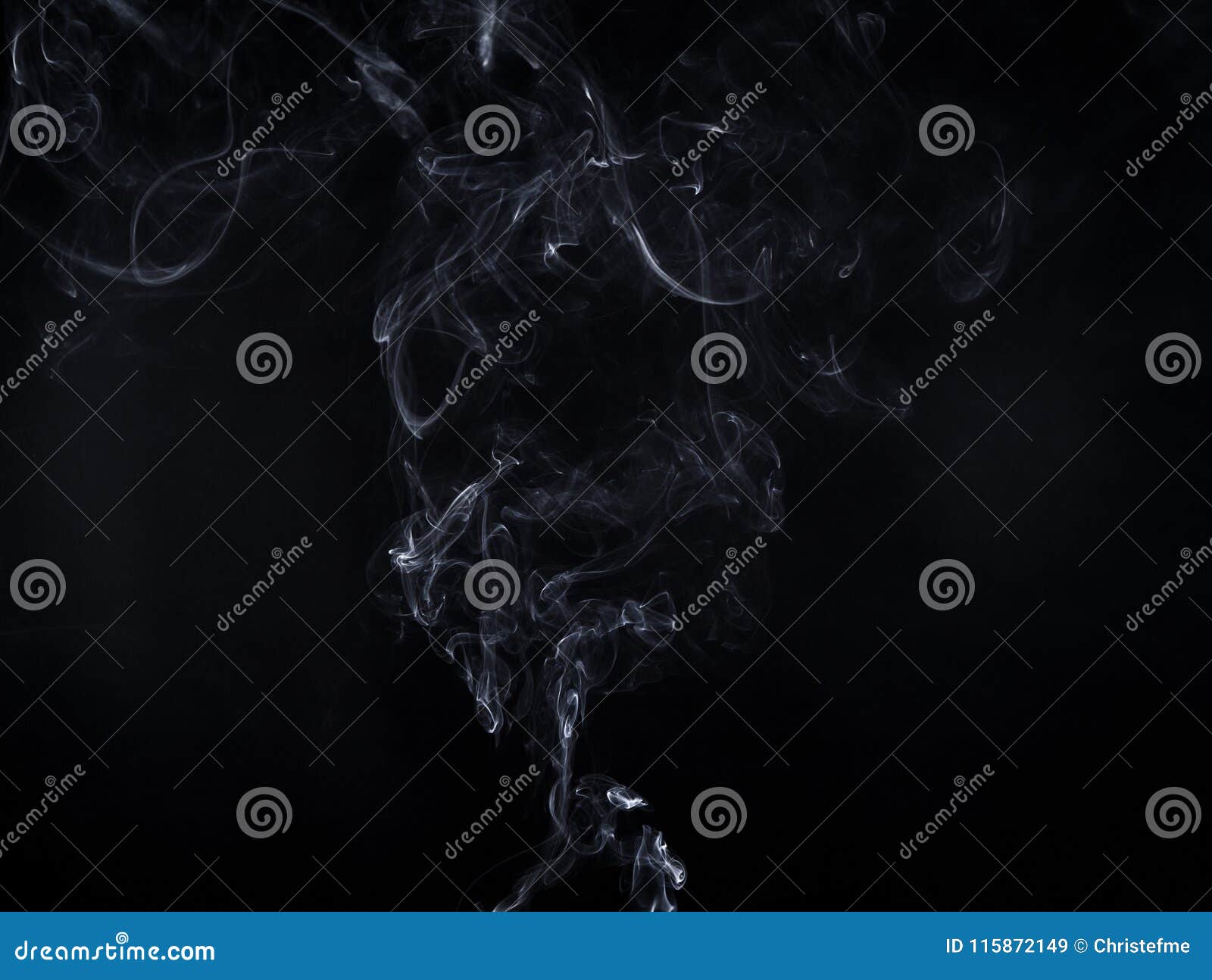 Vertical Smoke Waves of Aroma Stick Stock Image - Image of burning ...