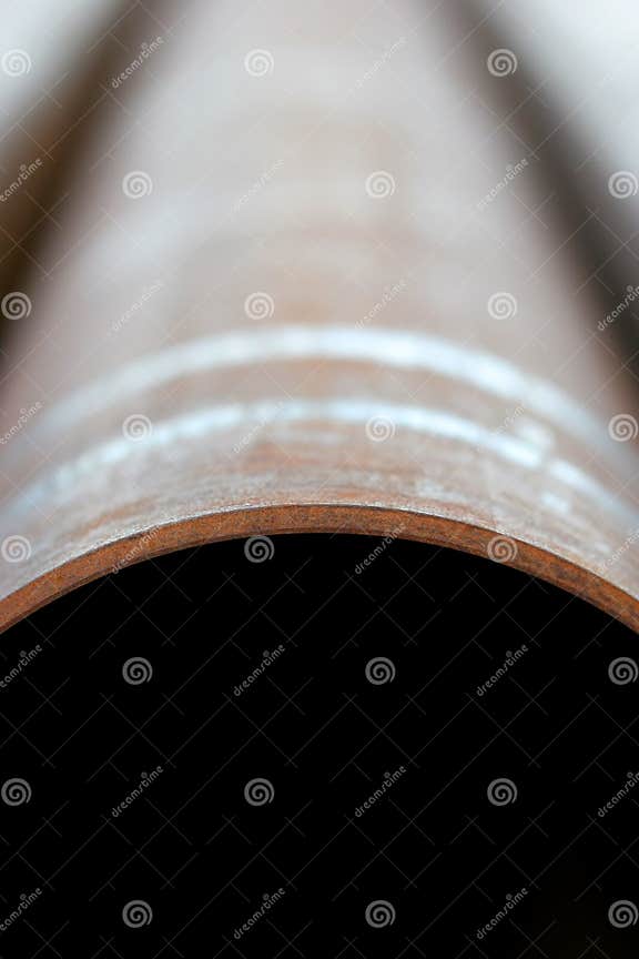 Vertical Steel Pipe Abstract Stock Photo - Image of industrial, close ...