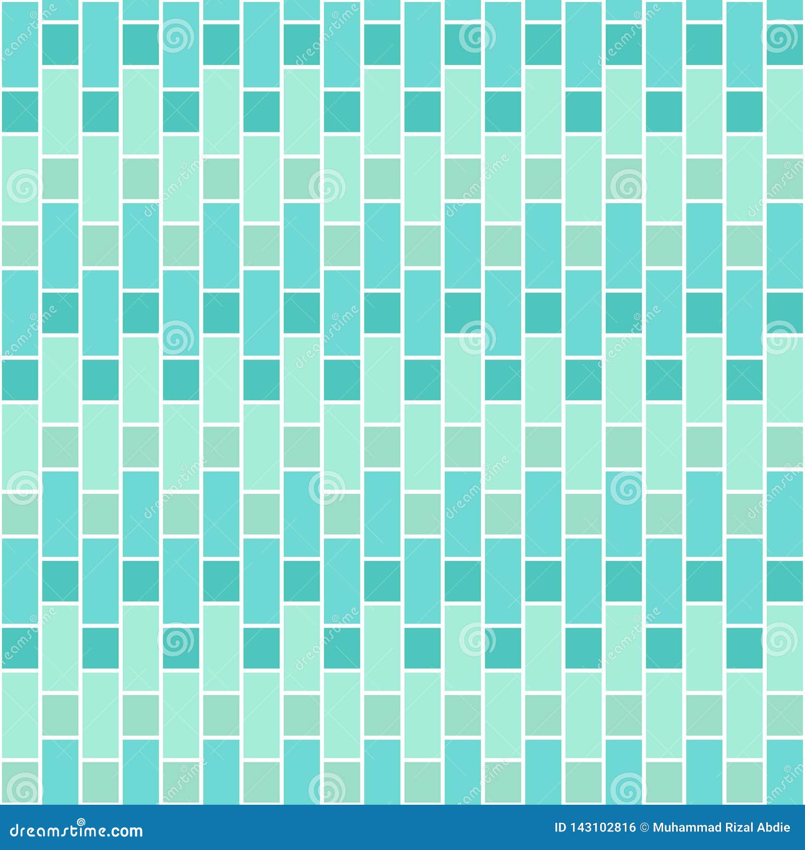 Vertical Stitch Light Blue Rectangle Tile Seamless Pattern Background ...