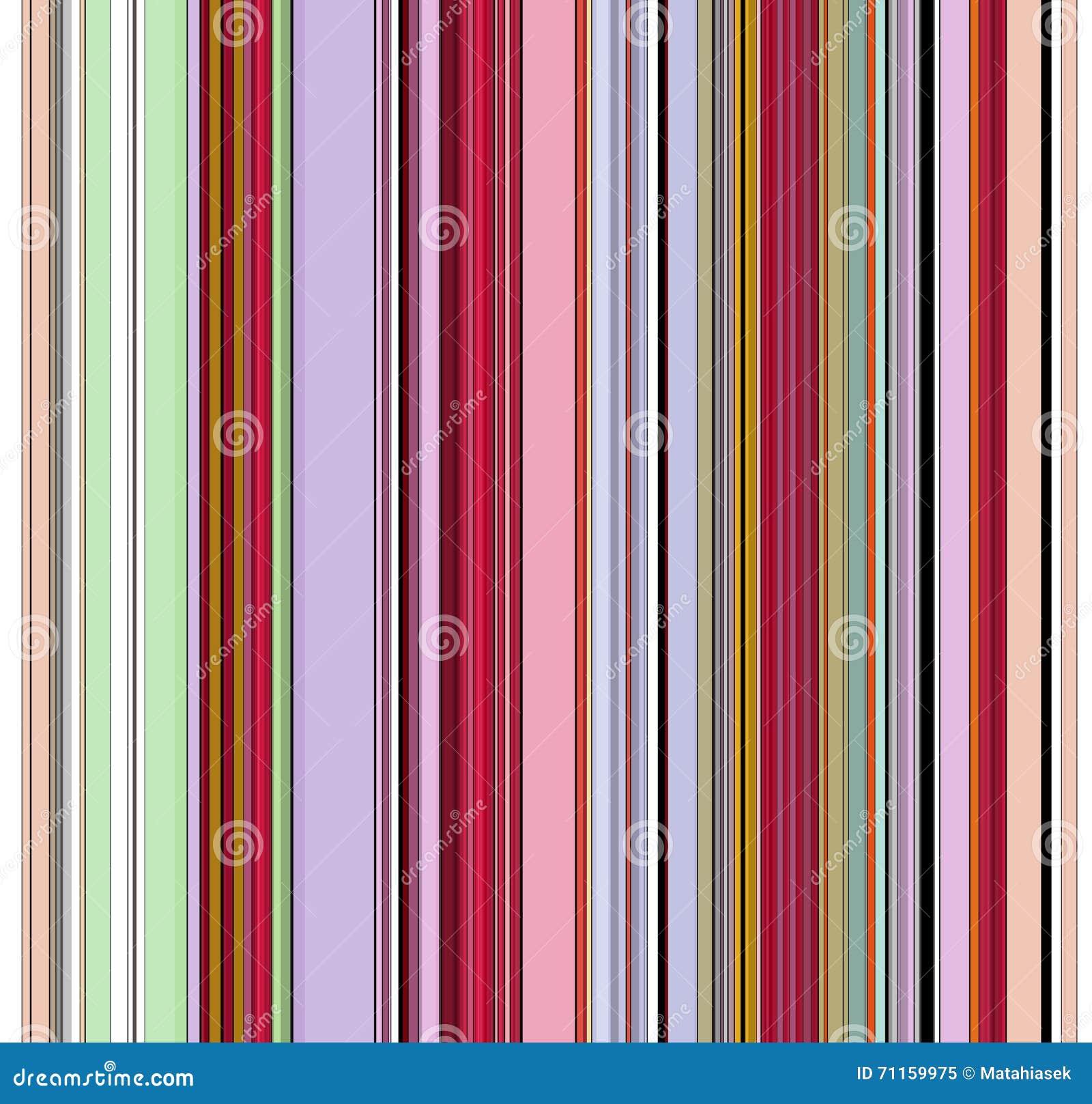 Vertical Striped Background. Seamless Colorful Stripes Pattern Stock ...