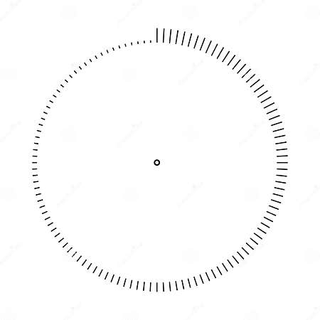 Vertical Stripes in a Circle, Countdown, Vector Graphics, Round Time ...