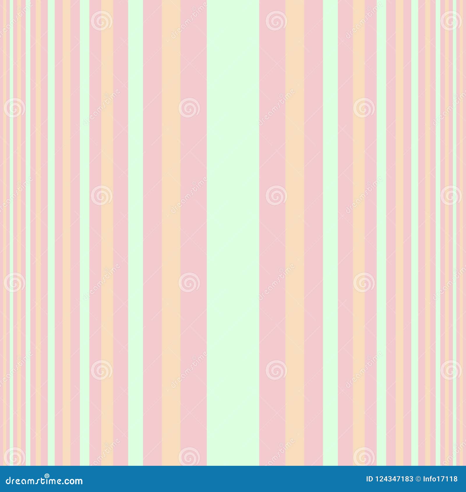 Vertical Pastel Colour Shades Stripes Print Vector Stock Illustration ...