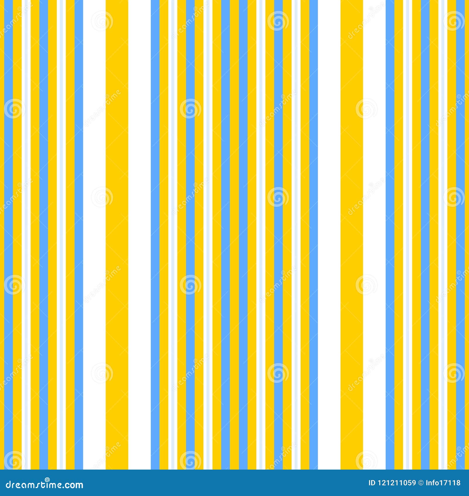 Vertical Yellow and Blue Stripes Print Vector Stock Vector ...
