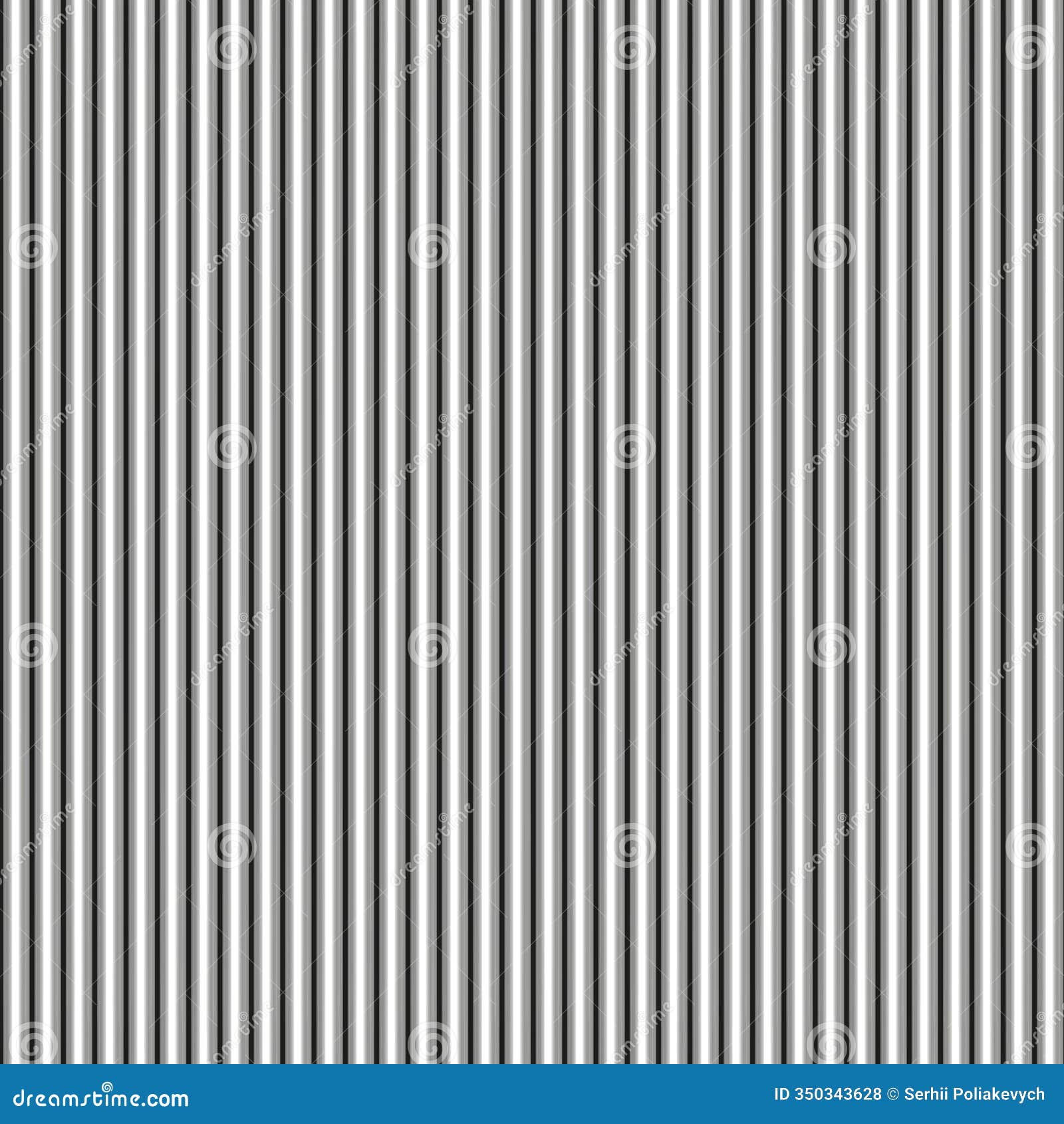 Vertical Stripes Texture. Seamless Monochrome Pattern. Minimal Black ...