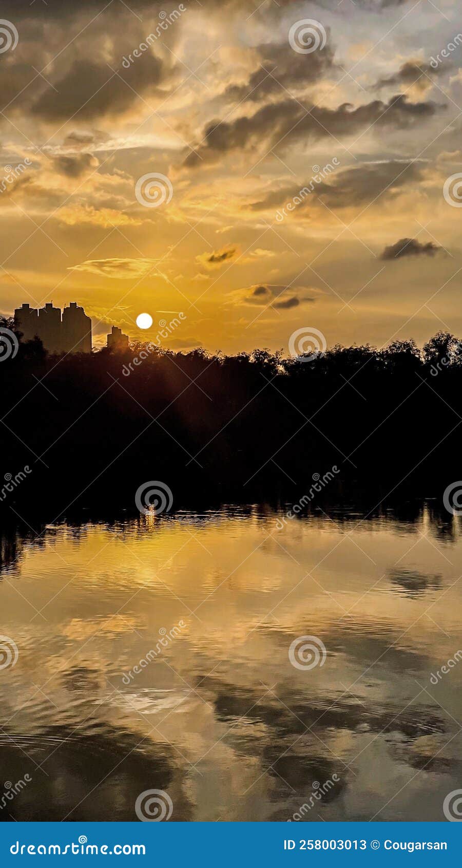 Vertical Sunset Photography of Mountain, Clouds, Tree, Sun, Building ...