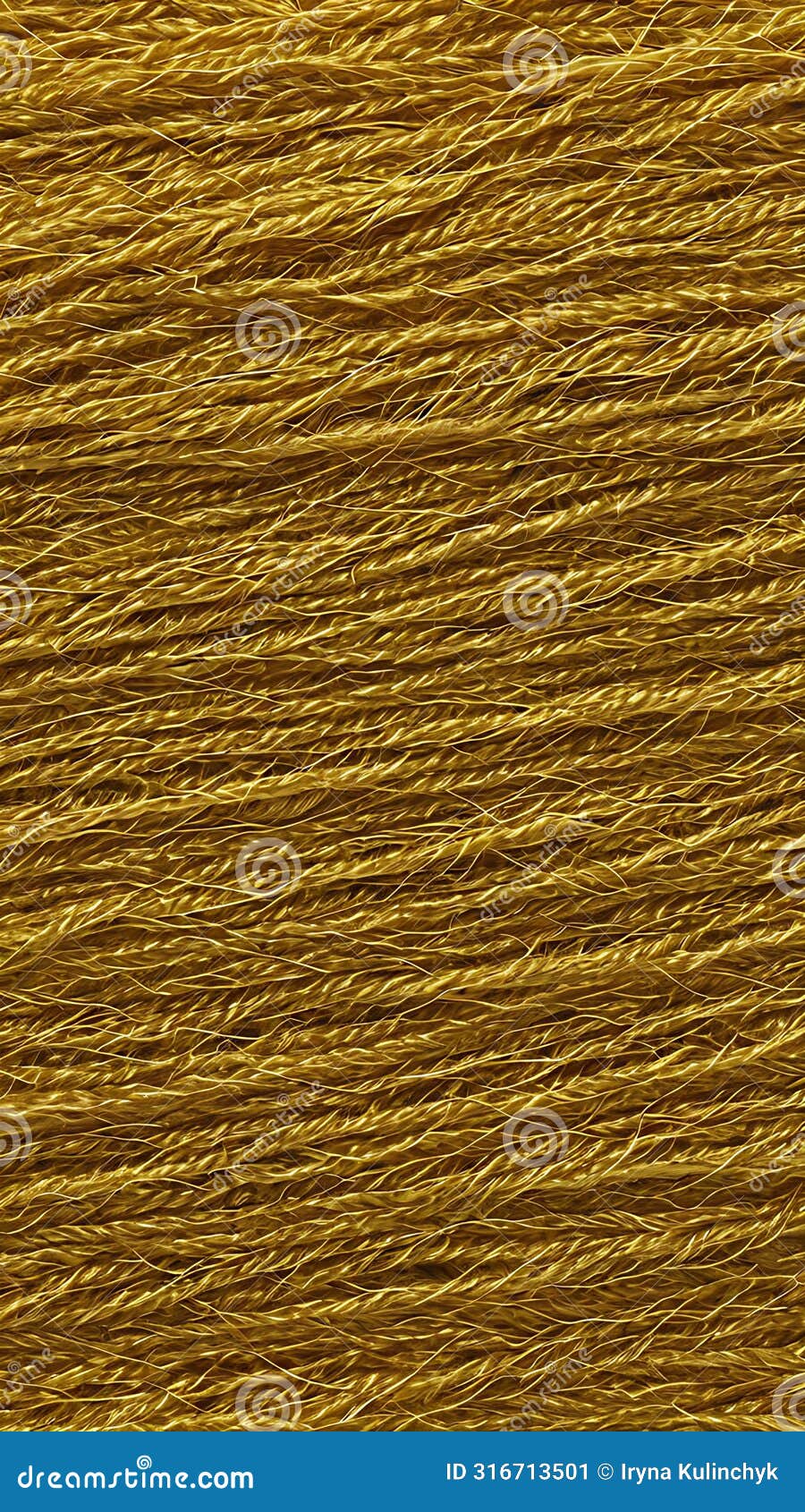 Vertical Texture Abstract Golden Background Made of Woolen Threads ...