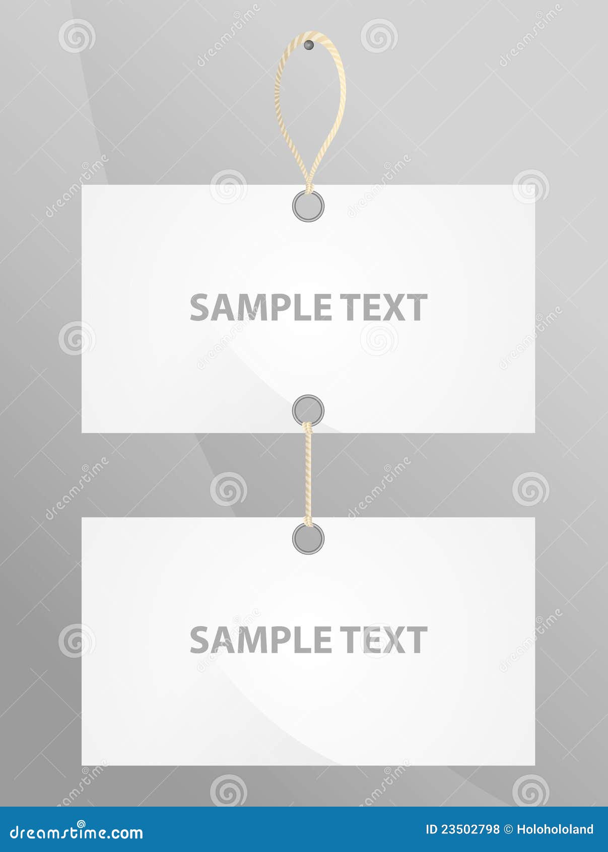 Vertical two bare label stock vector. Illustration of tell - 23502798