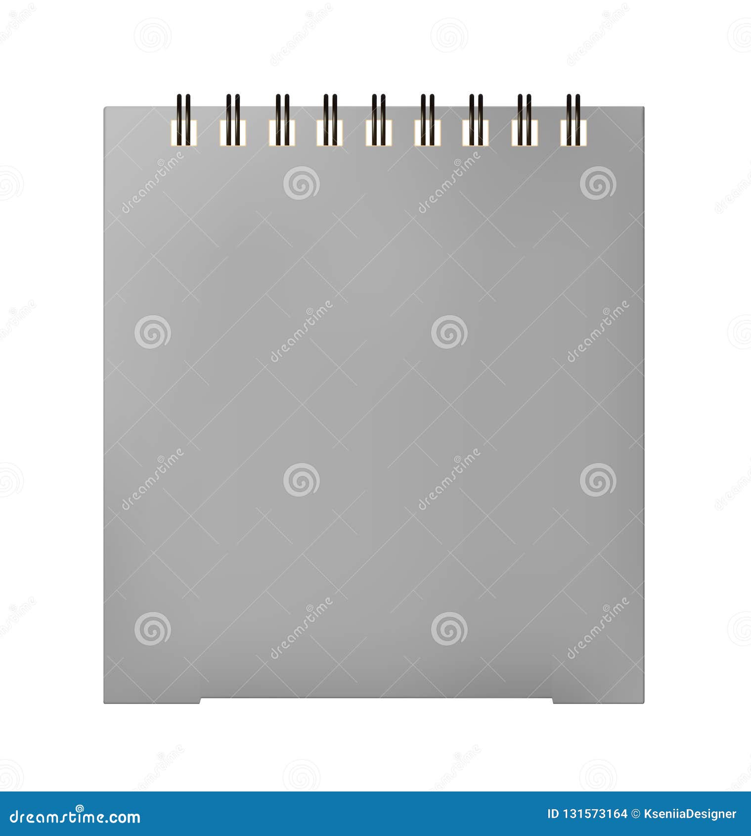 Vertical White Writing Notebook Stock Vector - Illustration of notepad ...