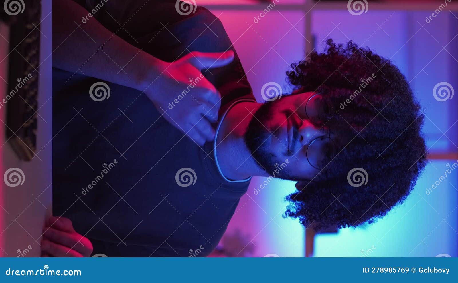 Vertical Enough Gesture Refusing Man Expression Stock Video - Video of ...