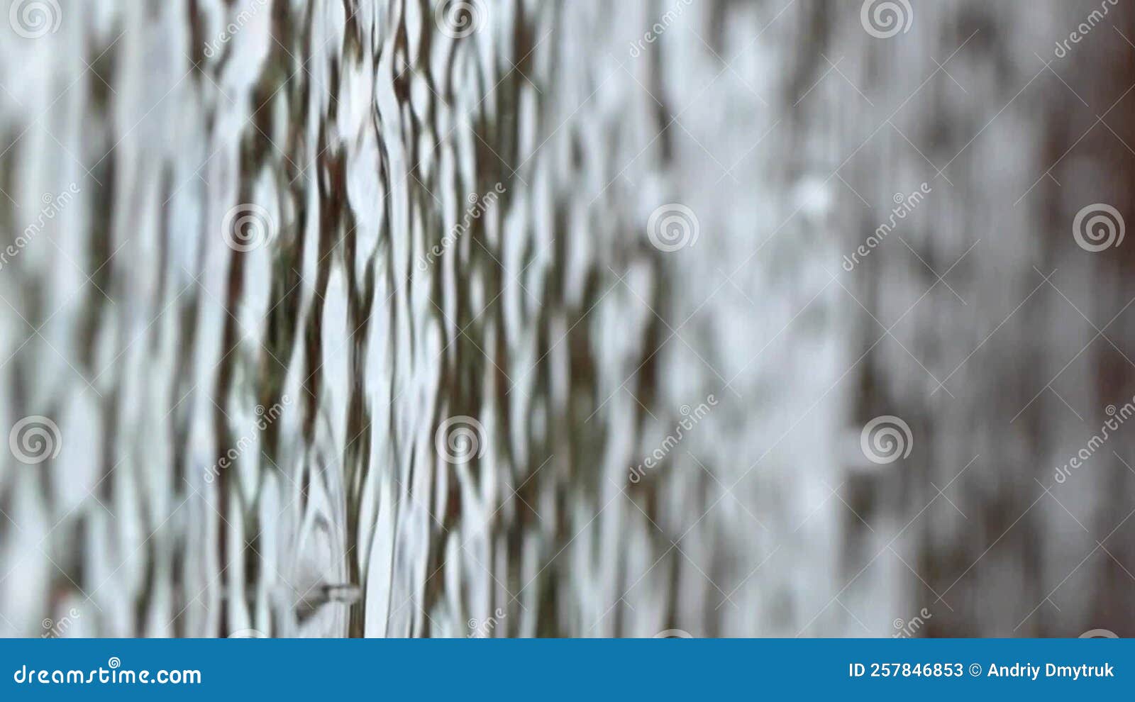 Vertical Video. Single Drops of Slow Rain. Water Falling into a Puddle ...