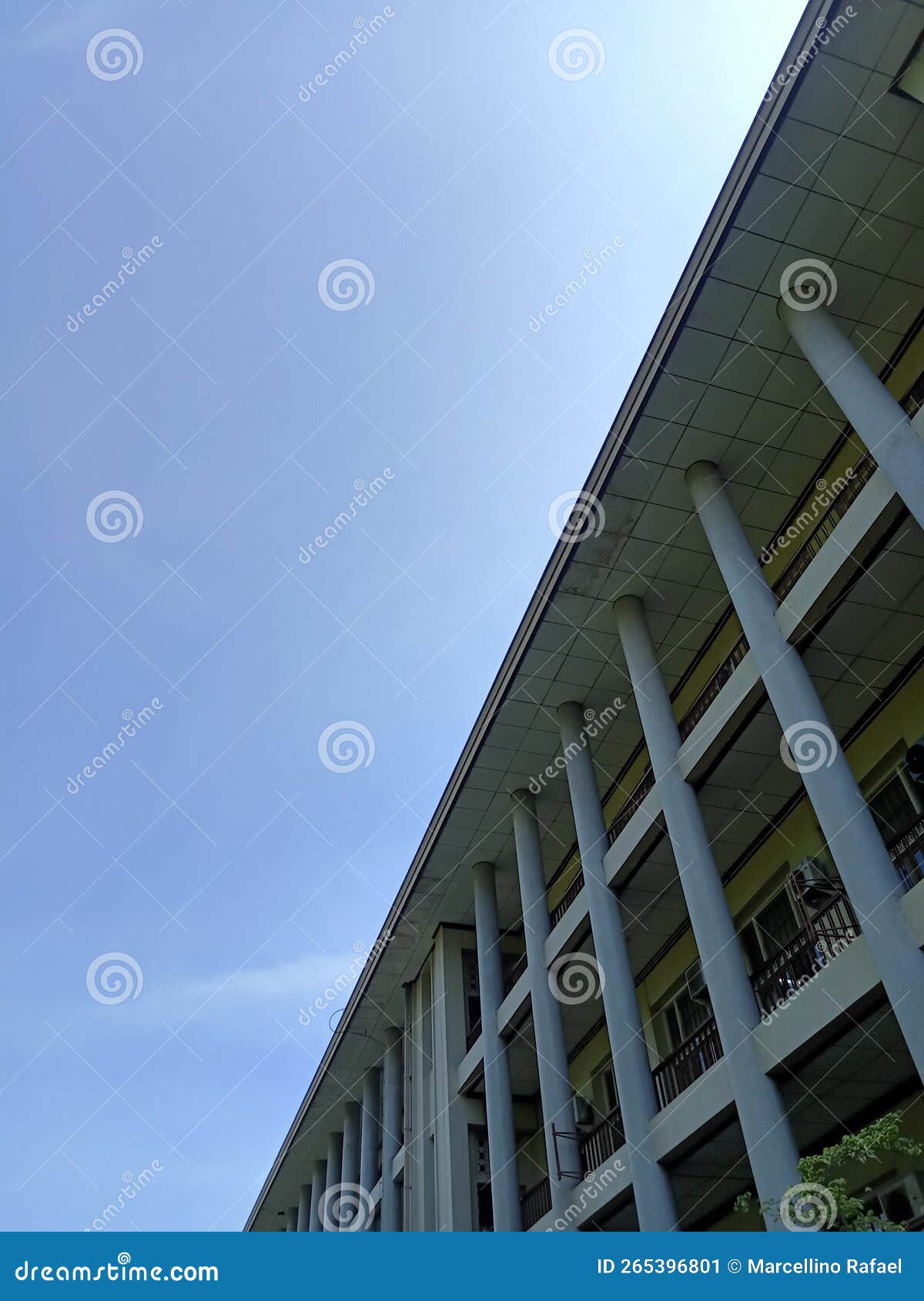 Vertical View of Balairung stock image. Image of blue - 265396801