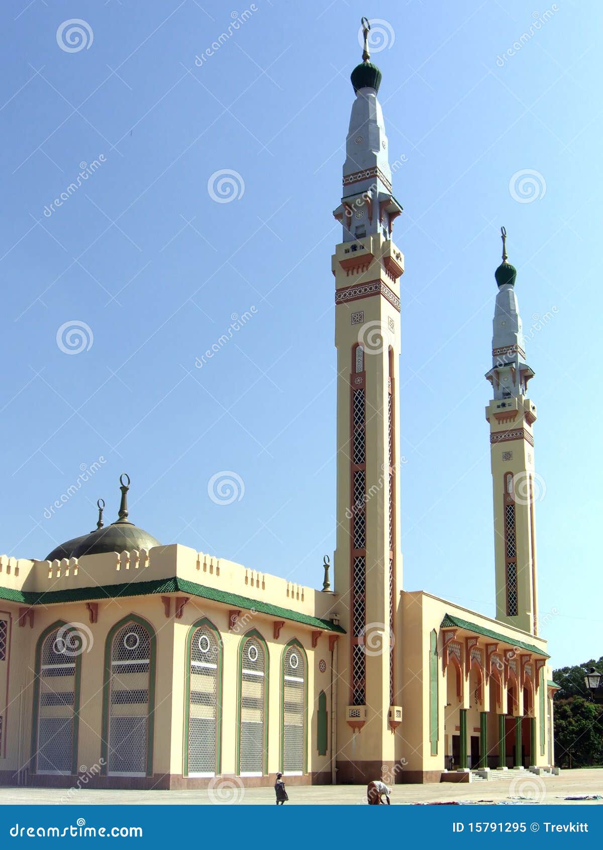 Vertical View of the Grand Mosque in Conakry Stock Image - Image of ...