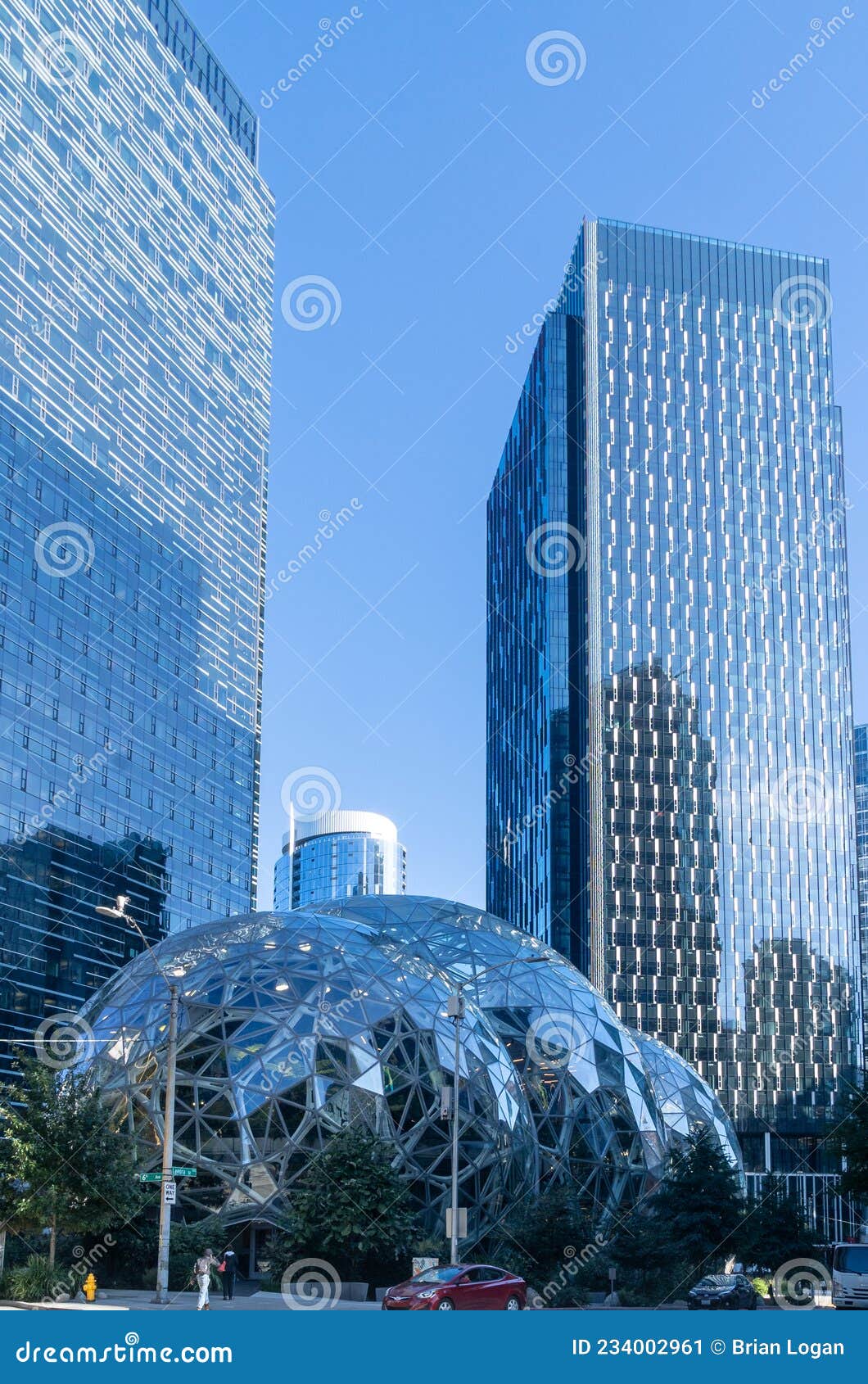 Vertical View of the Iconic Complex that Serves As the Headquarters of ...