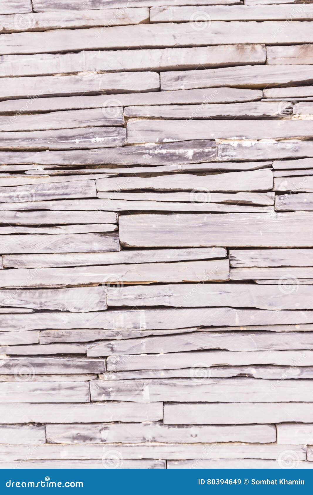 Vertical View Stone Wall Cladding Texture Background Stock Image ...