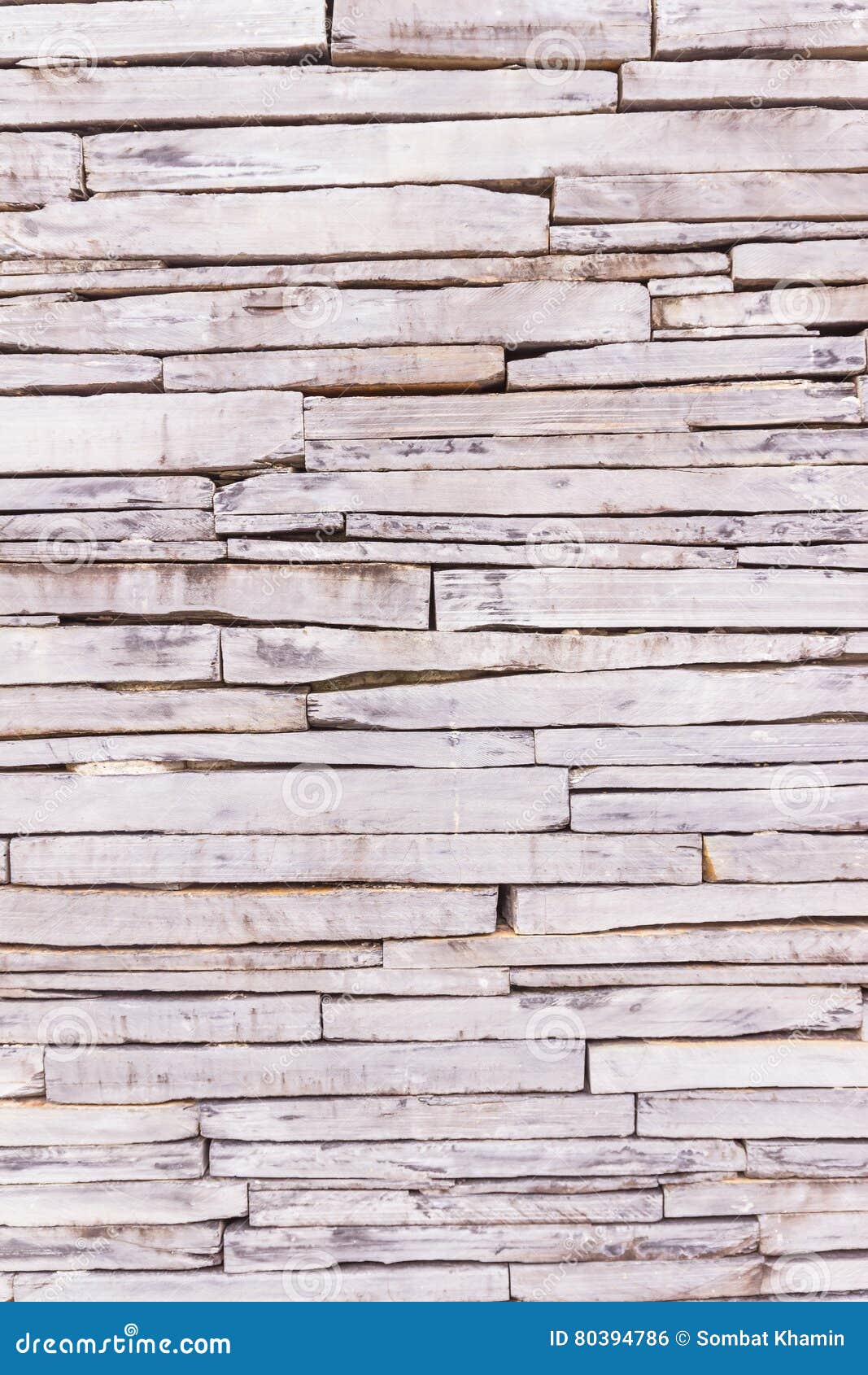 Vertical View Stone Wall Cladding Texture Background Stock Photo ...