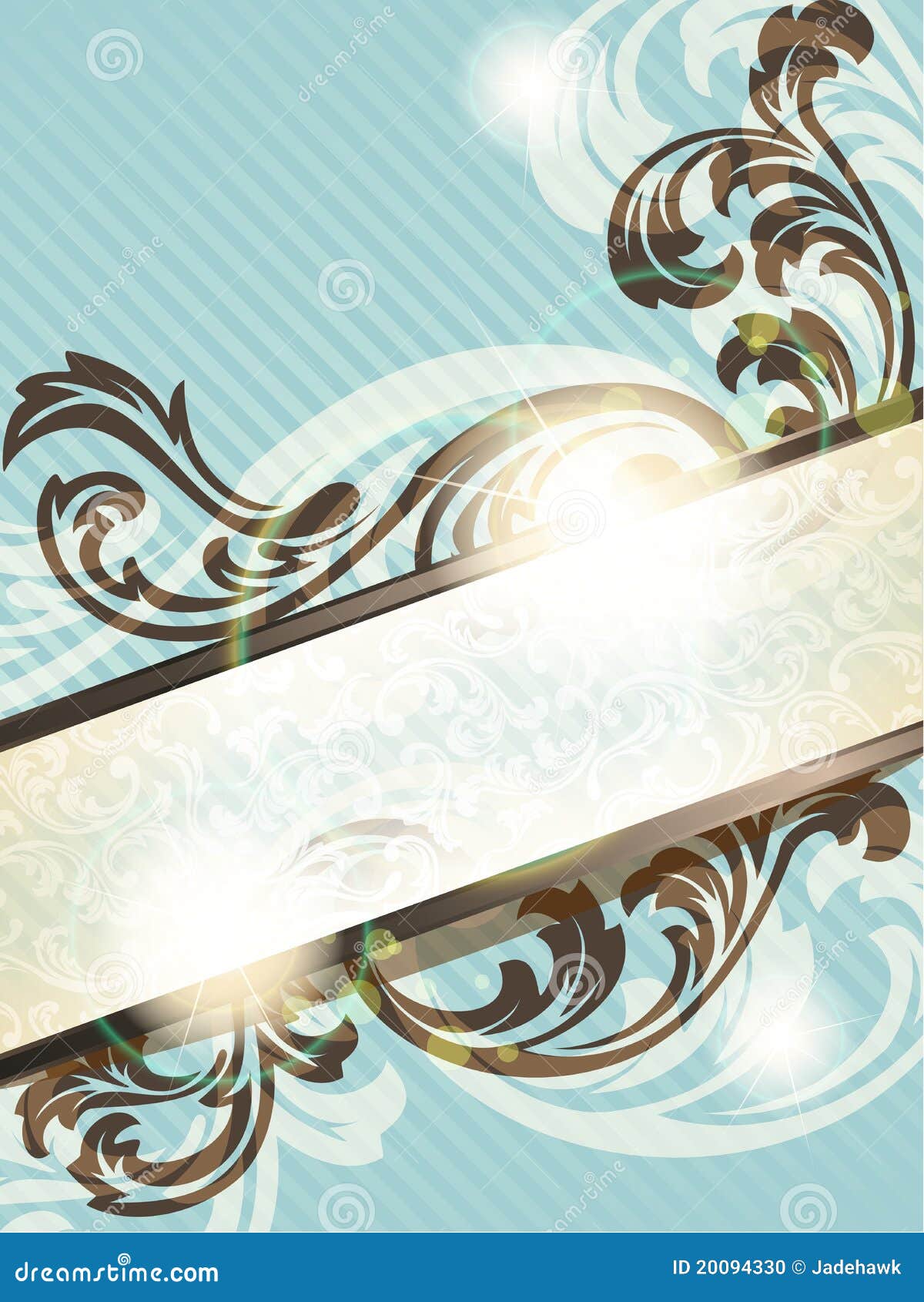 Vertical Vintage French Retro Banner Stock Vector - Illustration of ...