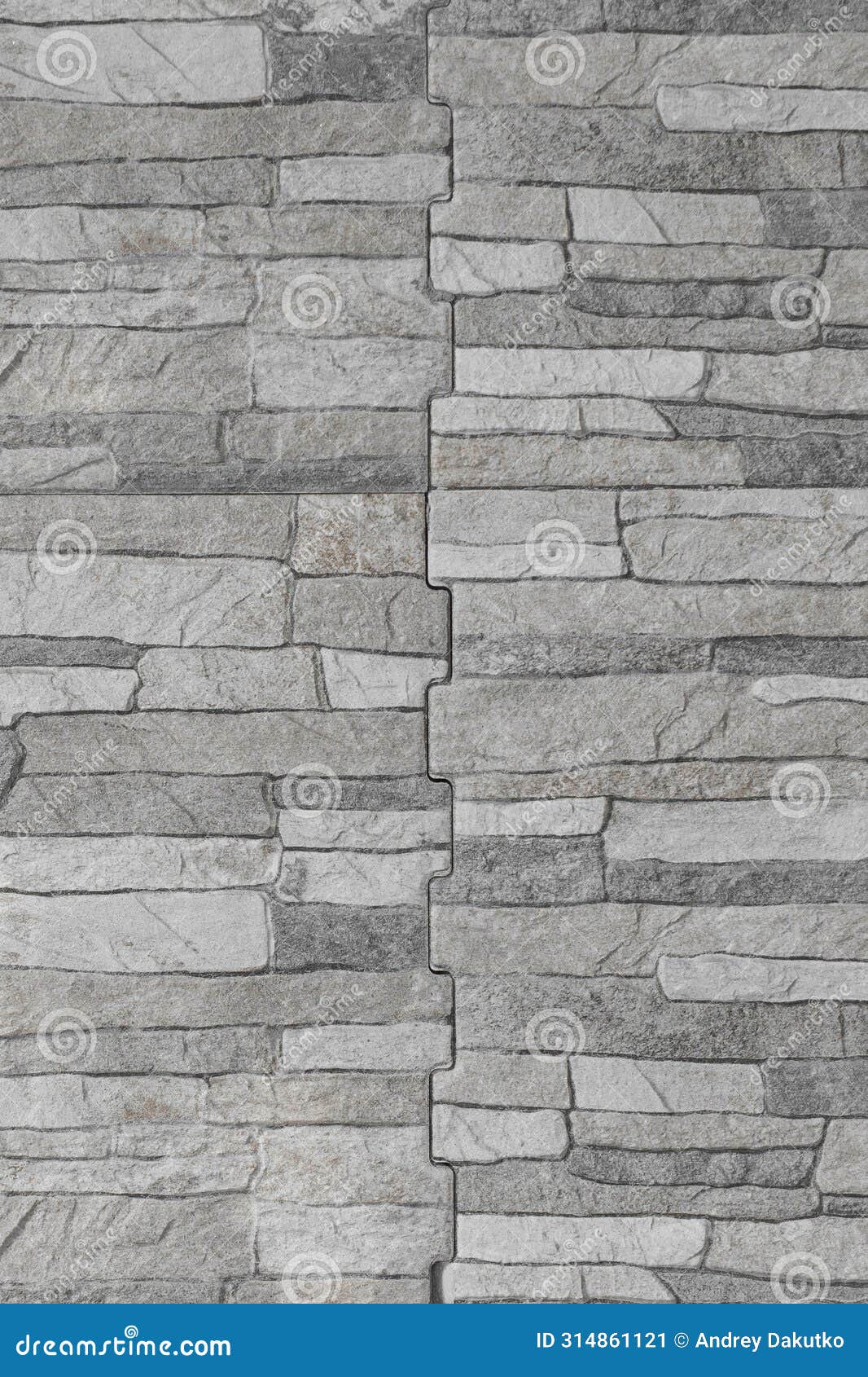 Vertical Wall Texture Stone Gray Tile Abstract Pattern Background Gray ...