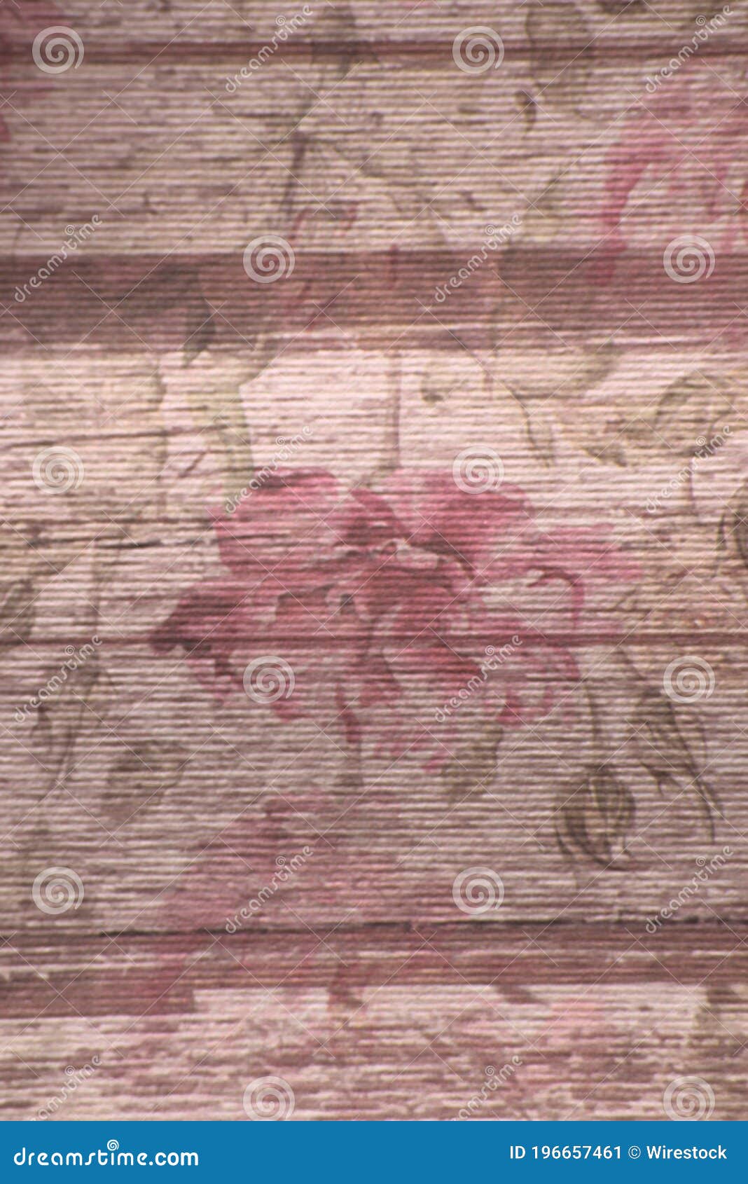 Vertical Wallpaper Texture with Floral Patterns Stock Image - Image of ...