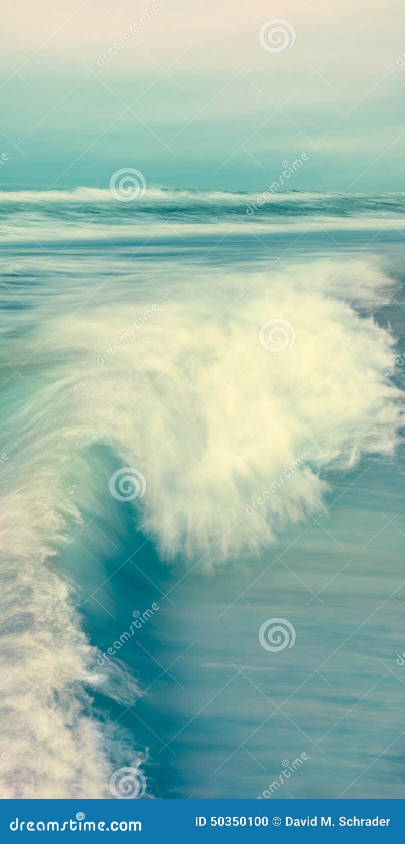 Vertical Wave Seascape stock photo. Image of split, motion - 50350100